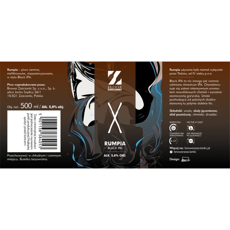 Piwo Rumpia 0,5 L BUT. |BrowarZascianki